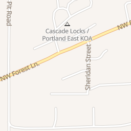 Cascade Locks / Portland East KOA Holiday - Cascade Locks, Oregon - RV ...